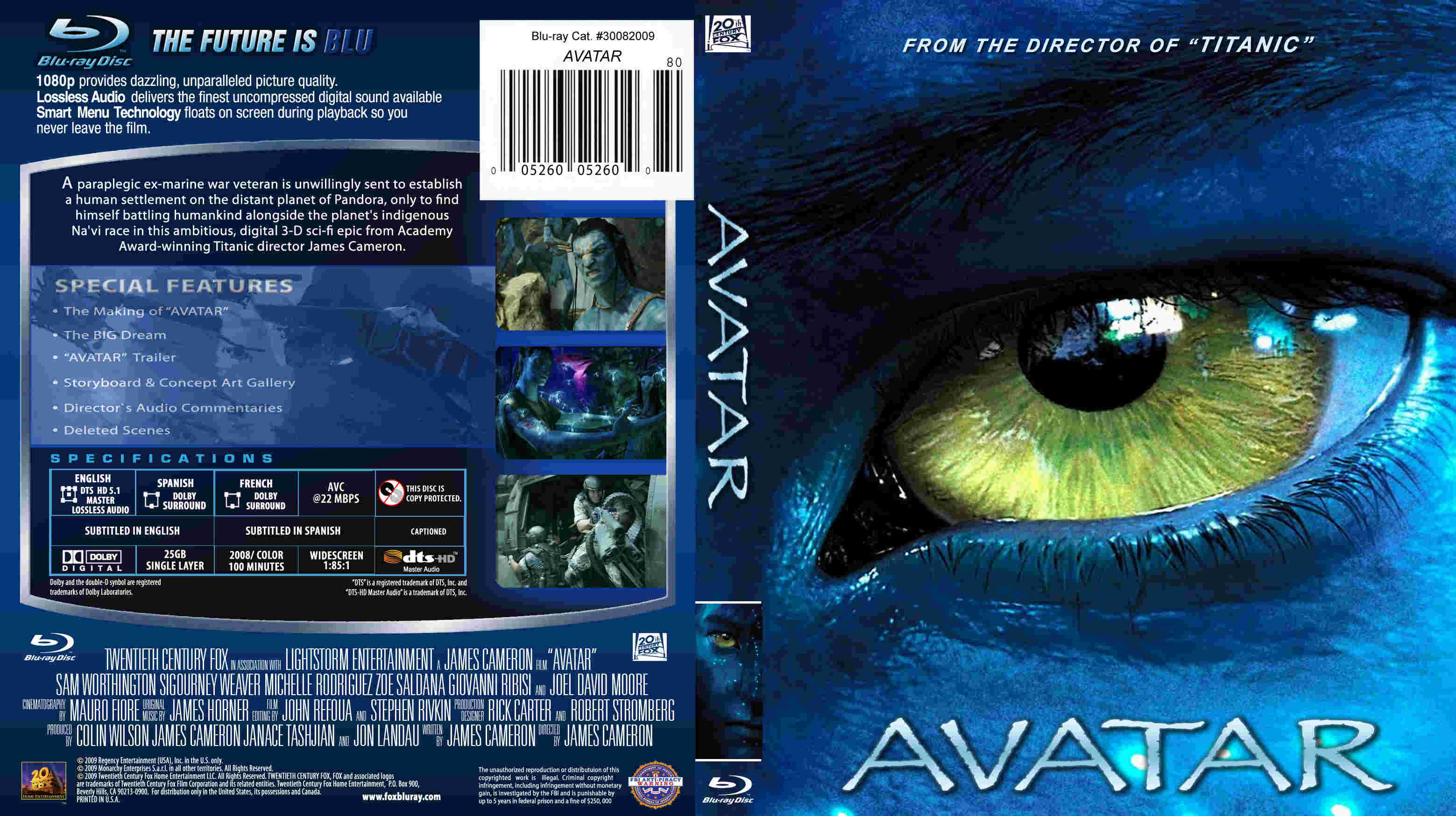 Radar Vendas: Capas DVD e Blu-Ray Avatar